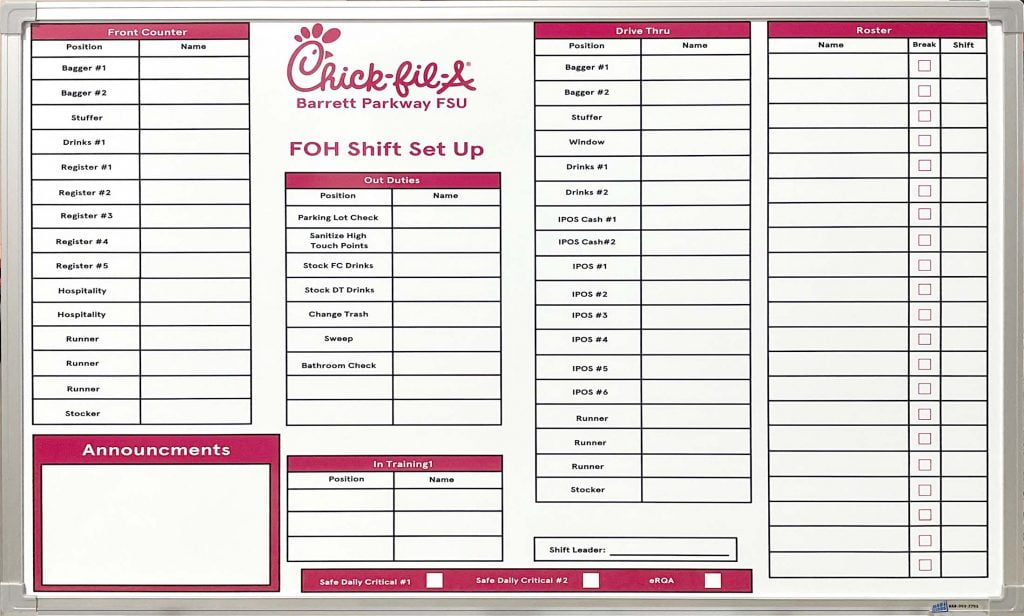 Lean Manufacturing Custom Printed Whiteboards - Magiboards USA