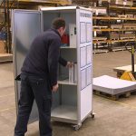 Magnetic Whiteboard Cube Cabinet - Magiboards USA