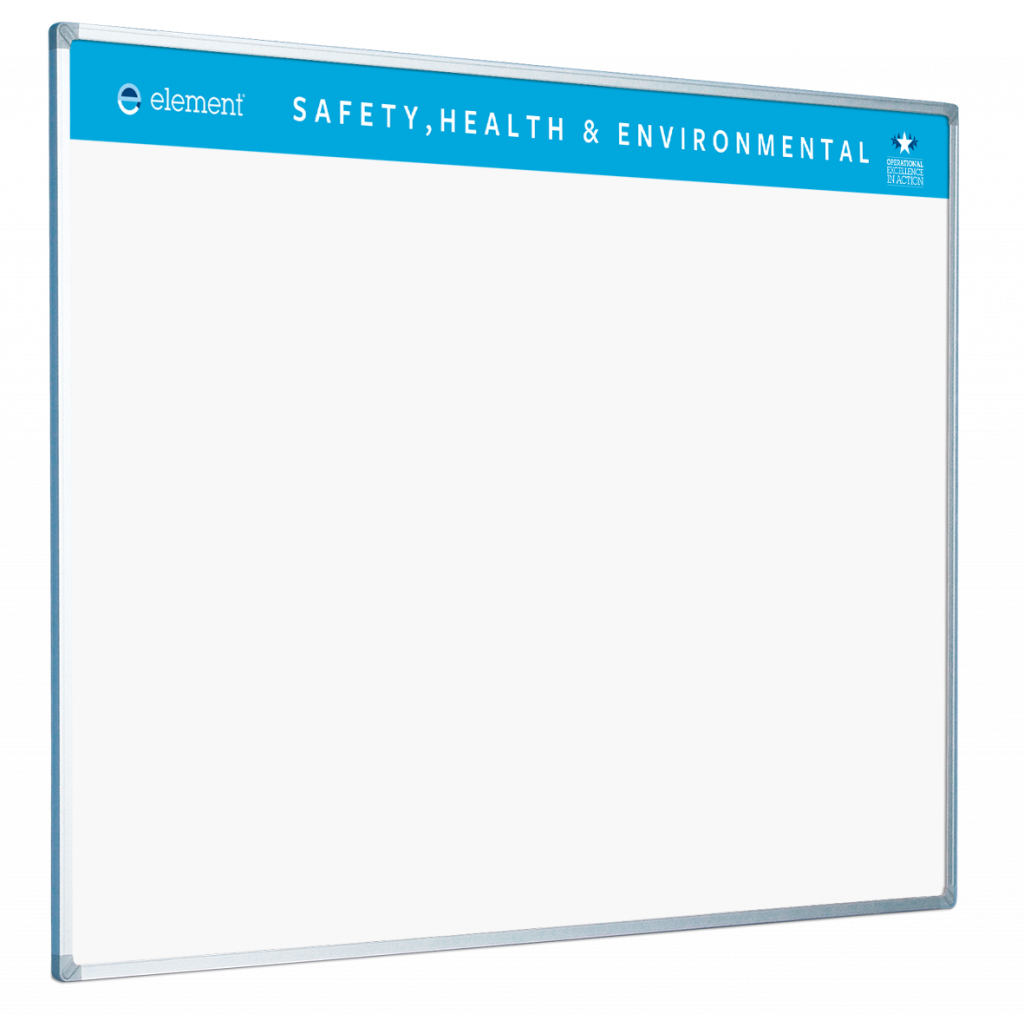 Safety, Health & Environmental Board 6′ x 4′ – Magiboards USA
