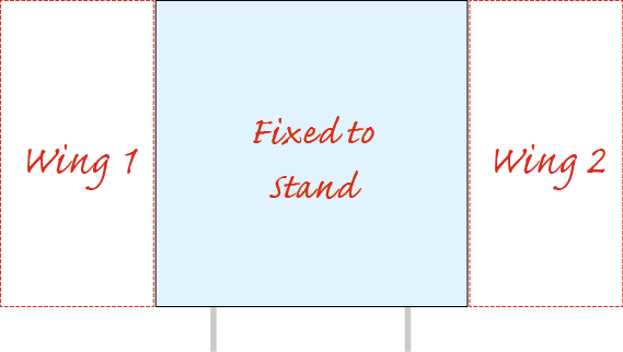 Magnetic Wingboard on Mobile Stand – Magiboards USA
