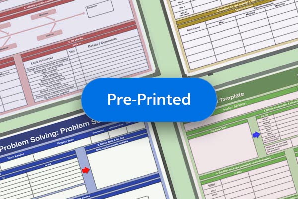 Standard Lean Visual Management Whiteboards - Magiboards USA