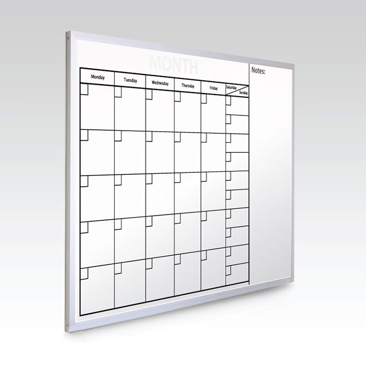 Monthly At-A-Glance Magnetic Whiteboard Calendar 47″ X 35″ – Magiboards USA