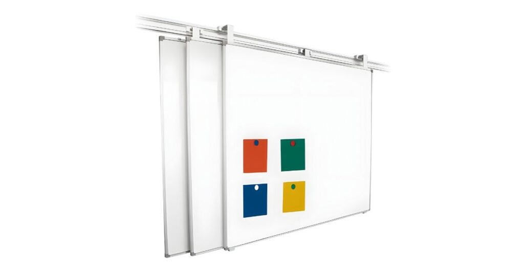 8 Benefits of a Wall-Mounted Sliding Whiteboard Rail System ...